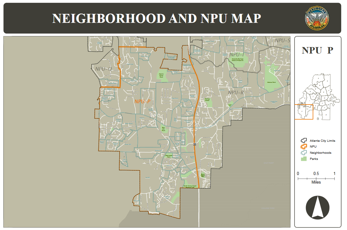 NPU-P map - HERCULES Exposome Research Center